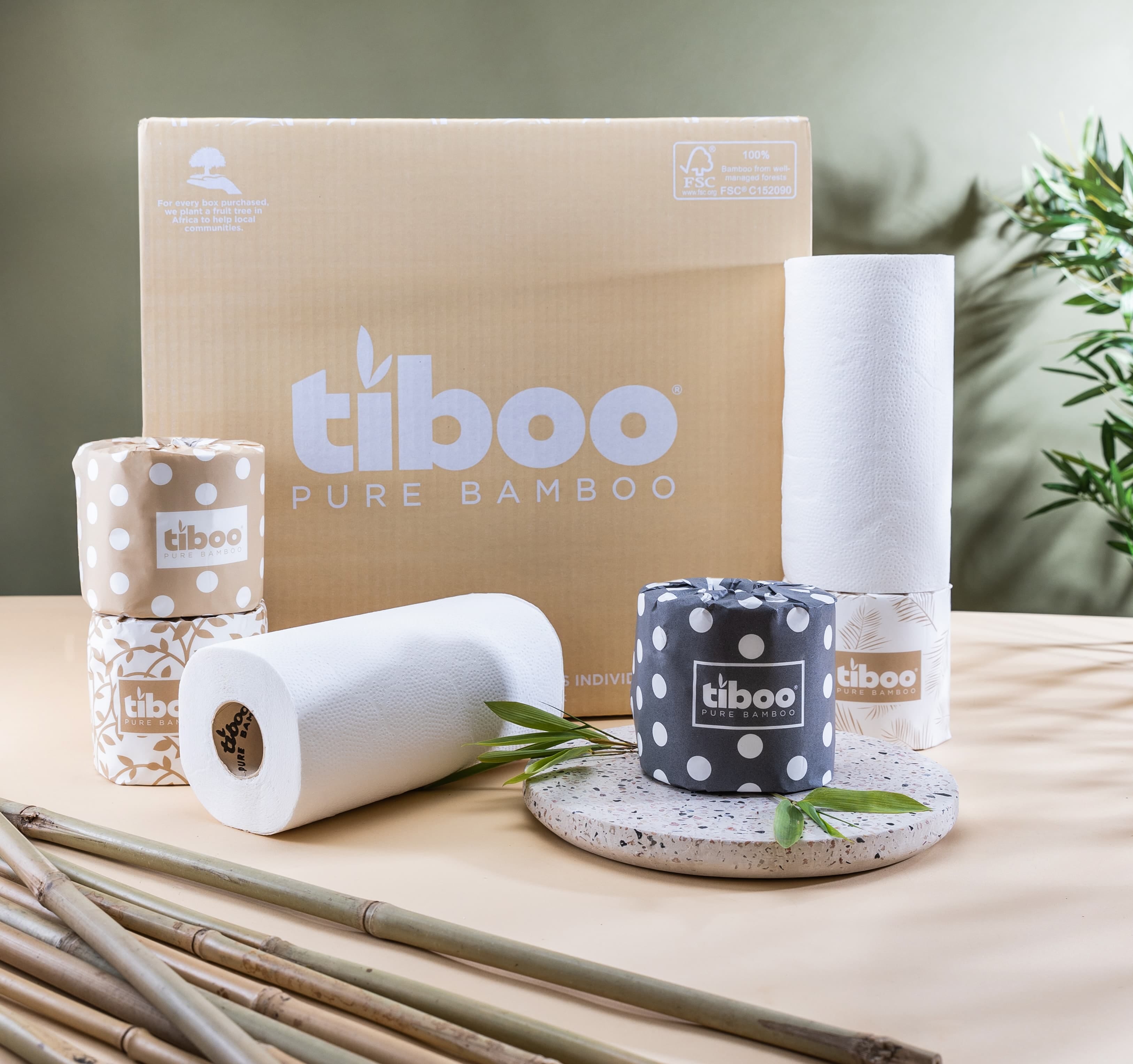 Eco Friendly Toilet Paper | Bamboo Toilet Rolls | 100% Natural ️